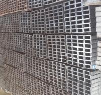 China Hot Dip Galvanized Steel C Channel 50mm U Beam 2 Inch 6 Inch Metal Strut for sale
