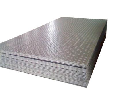 China 8x4 Mild Steel Chequer Plate 2mm to 10mm MS Chequered Plate SAE 1006 Hot Rolled for sale