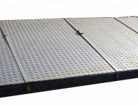 China 8x4 Mild Steel Chequer Plate 2mm to 10mm MS Chequered Plate SAE 1006 Hot Rolled for sale