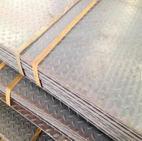 China 8x4 Mild Steel Chequer Plate 2mm to 10mm MS Chequered Plate SAE 1006 Hot Rolled for sale
