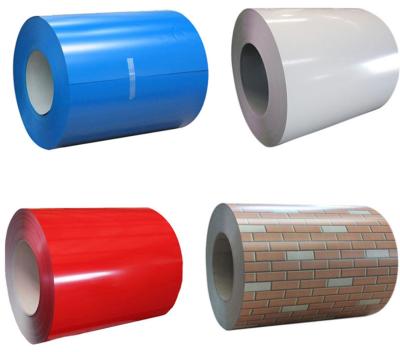 China PPGI Pre-painted Galvanized Steel Coil RAL Color 0.125-4.0mm Width 600-1500mm for sale
