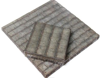 China SA1750CR CCO Chromium Carbide Overlay Plate Rectangle Wear Resistant 58-65 HRC for sale