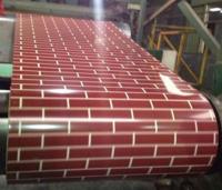 China Brick Pattern Hot Dipped Galvanized Steel Coils Ppgi  240Mpa  700Mpa for sale