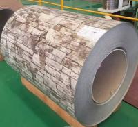 China Brick Pattern Hot Dipped Galvanized Steel Coils Ppgi  240Mpa  700Mpa for sale