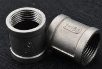 China 150lbs 1/2 1/4 BSP Stainless Steel Female Threaded Equal Coupling Socket Banded for sale