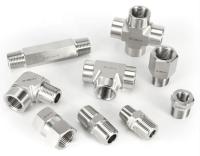 China 316 304 Stainless Steel Cross Pipe Fitting Thread Duplex 3/4