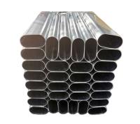 China Erw Elliptical Mild Steel Flat Sided Oval Tube for sale