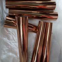 China Golden Stainless Steel Pipe 304 316 201 ASTM A554 1/2 Inch 21mm 22mm Round Square Tube for sale
