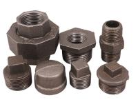 China Malleable Iron Galvanized Steel Pipe Fittings BSP NPT Threaded 1.6MPa Oil Gas for sale