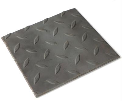 China SS 304 Chequered Plate 1500mm x 3000mm Hot Rolled Checkered Steel Plate 1.5-16mm Thick for sale