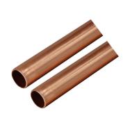 China C10200 C11000 T2 Copper Tube Pipe 0.2mm-120mm Wall Thickness for Air Conditioning for sale