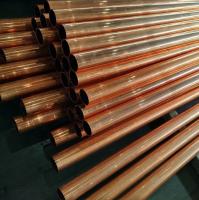 China C10200 C11000 T2 Copper Tube Pipe 0.2mm-120mm Wall Thickness for Air Conditioning for sale