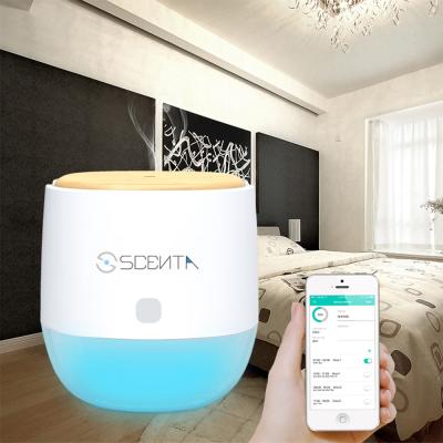 China Home Fragrance Diffuser Electric Waterless Aromatherapy with LED Light for sale