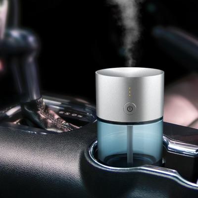 China Custom Logo Aluminium Car Air Freshener 85ml Waterless 0.55 ml/hr Nano Spray for sale