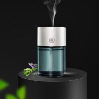 China Ultrasonic Car Aroma Diffuser Waterless Fragrance Oil Cool Mist Coverage 150m³ for sale