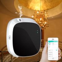 China Wall Mounted Scent Diffuser Smart Atomizing Balck / White Air Pump Diffuser for sale