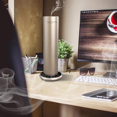 China Stand Alone Aroma Diffuser 9 Mist Modes 120ml APP Control Waterless Oil Diffuser for sale
