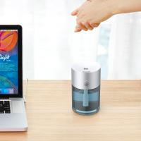 China Rechargeable Touchless Automatic Hand Sanitizer Dispenser 80ml Alcohol Spray for sale