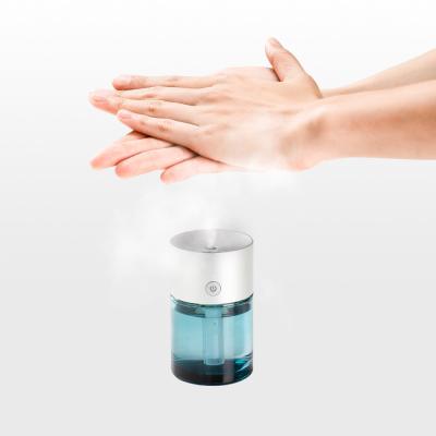 China Home Rechargeable Alcohol Dispenser Infrared Sensor Automatic Sprayer Dispenser for sale