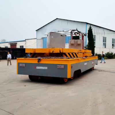 China 50 Ton Mold Handling Motorized Transfer Vehicle for sale