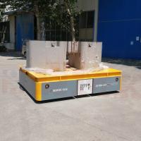 China Steel Plant Using 10 Tons Heavy Load Battery Powered Transfer Car With Hydraulic Lift for sale