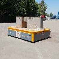 China 10 Ton Wheel Handling Equipment With Arbitrary Steering Trolley for sale