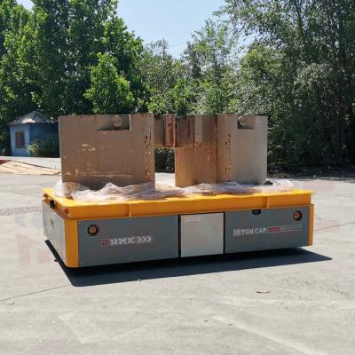 China 5 Ton Transportation Tools Battery Power Trackless Transfer Cart for sale