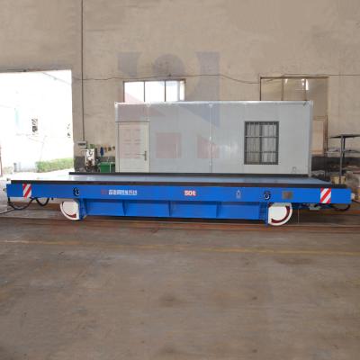 China 20 Tons RGV Automatic RAIL Vehicle Industy Mould Transfer Car for sale