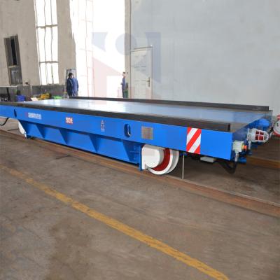 China Cable Drum Powered 50 Tons Industy Explosion Proof Transfer Car for sale