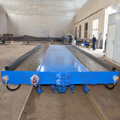 China Heavy Industry Use 50 Tons Rail Transfer Trolley Electric Steel Plant for sale