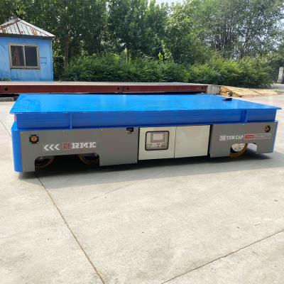 China Heavy Duty Hydraulic Steering 35 Tons Injection Mould Transfer Trolley for sale