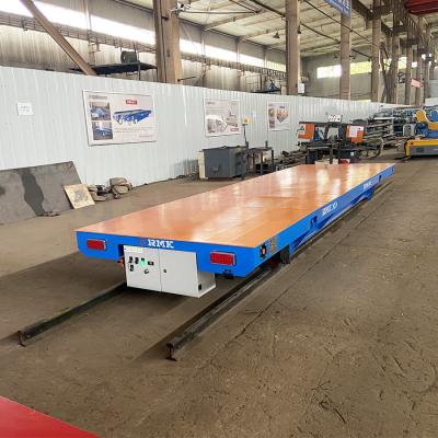 China Steel Plant Using 10 Tons Battery Powered Rail Transfer Trolley for sale