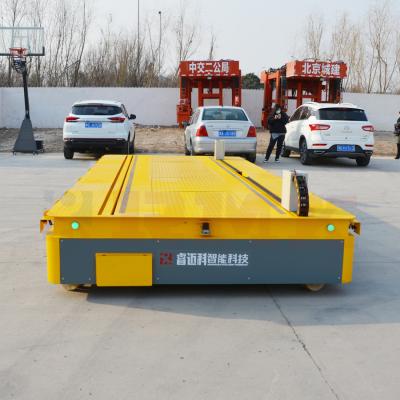 China Electric 30 Tons Die Transfer Cart Industry Metallurgy Wireless Remote Control for sale
