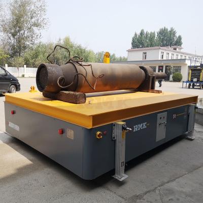 China Warehouse Concrete Material Transfer Cart DC Motor 5 Tons Automatic Charging for sale