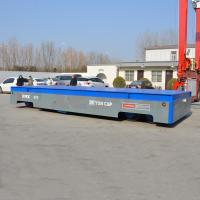 China 35T Steerable Die Transfer Cart Electric Maintenance Free Battery for sale