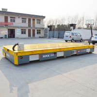 China 30 Tons Industrial Heavy Load Transfer Cart DC Motor Battery Operated for sale