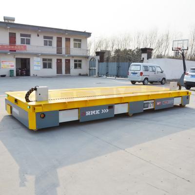China 30 Tons Industrial Heavy Load Transfer Cart DC Motor Battery Operated for sale