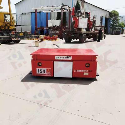 China Steerable Self Propelled Material Transfer Cart 15 Tons Heavy Load for sale