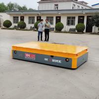 China Automatic Steerable Industrial Transfer Cart DC Motor Directional Movement for sale