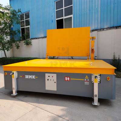 China Steel Industry Electric Transfer Trolley , 5 Tons Warehouse Transfer Cart for sale