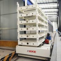 China 10 Tons DC Motor Material Rail Transfer Trolley Electric Remote Control for sale
