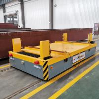 China Motorized 30 Tons Material Transfer Cart Fabricated Beams Rail Powered for sale