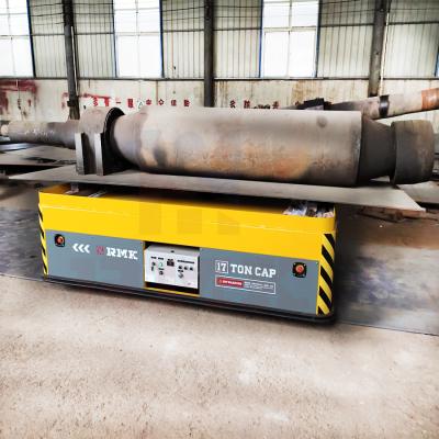 China Workshop Cast Iron Battery Operated 10 Tons Die Materials Transfer Cart for sale
