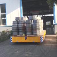 China Battery Powered DC Motor 10 tons Stainless Steel Materials Electric Die Transfer Cart for sale