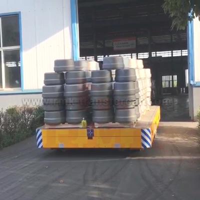 China Battery Powered DC Motor 10 tons Stainless Steel Materials Electric Die Transfer Cart for sale
