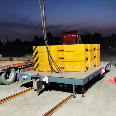 China Nuclear Industry Apply Heavy Duty 40 Ton Rail Transfer Trolley for sale