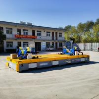 China Heavy Duty Transporter Omni-Directional Mobile Platform 10 Ton Customized Automatic Trackless Trolley for sale
