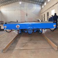 China 20 Tons Ac Powered Railway Vehicle For Molds Electric Stepless Speed Cable Reel Powered for sale
