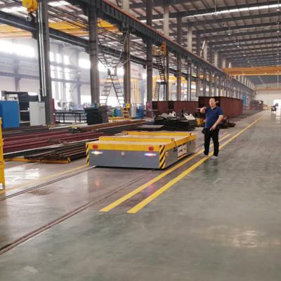 China Motorized 30 Tons Heavy Load Explosion Proof Electric Transfer Carts On Rails for sale