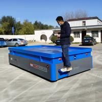 China 40 Ton Material Transfer Cart For Dies Steerable Transport Platform for sale